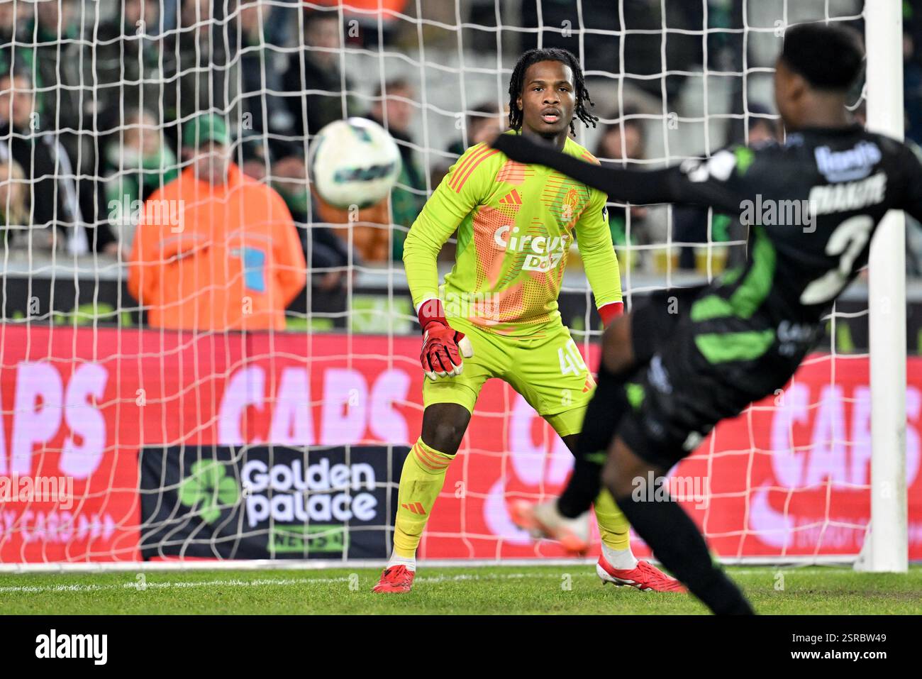 Brugge, Belgium. 01st Feb, 2025. goalkeeper Matthieu Epolo (40) of ...
