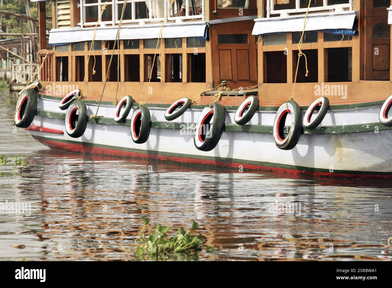 House boat at punnamada lake, Alleppey, Alappuzha, Kerala, India, Asia ...