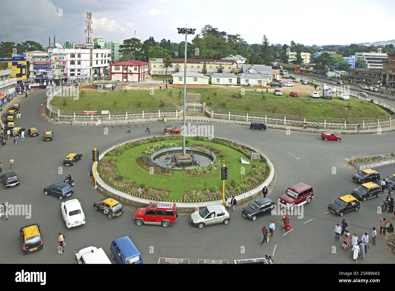 Aerial view of shillong town, Meghalaya, India, Asia Stock Photo - Alamy