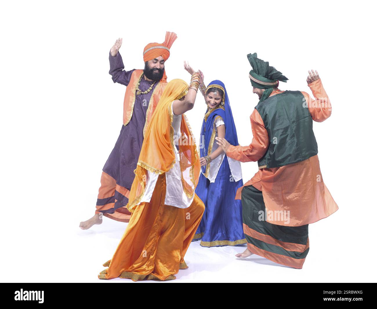 Dancers performing folk dance bhangra MR#779C, 779D, 779F, 779E Stock ...