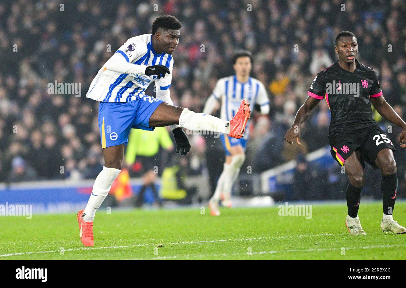 Footballer carlos baleba 2025 hi-res stock photography and images - Alamy