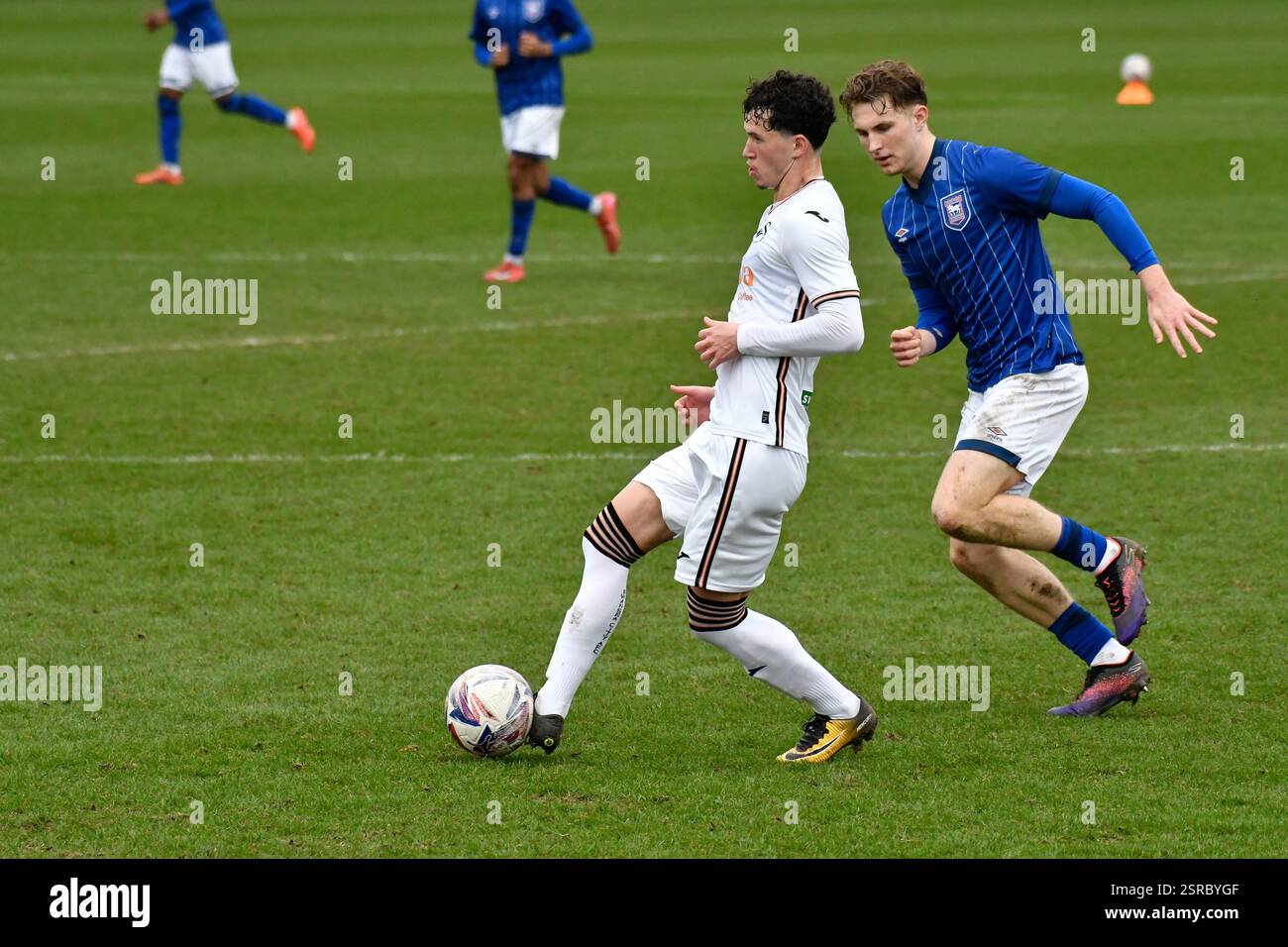 Landore, Swansea, Wales. 15 February 2025. Osian Williams of Swansea ...