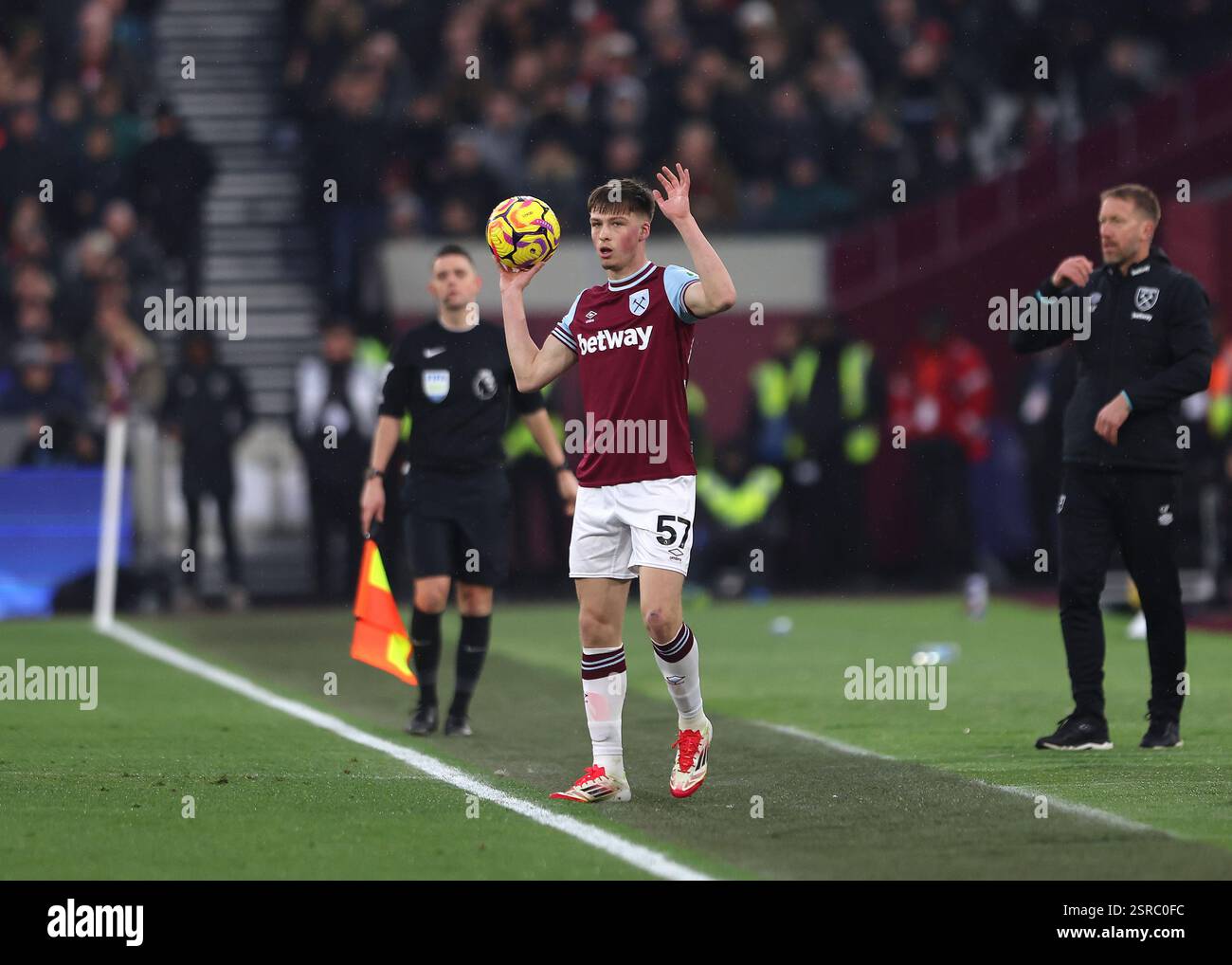 London Stadium, London, UK. 15th Feb, 2025. Premier League Football ...
