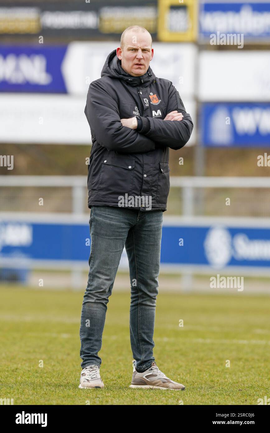 Katwijk, Netherlands. 15th Feb, 2025. KATWJK, 15-02-2025, Sportpark ...