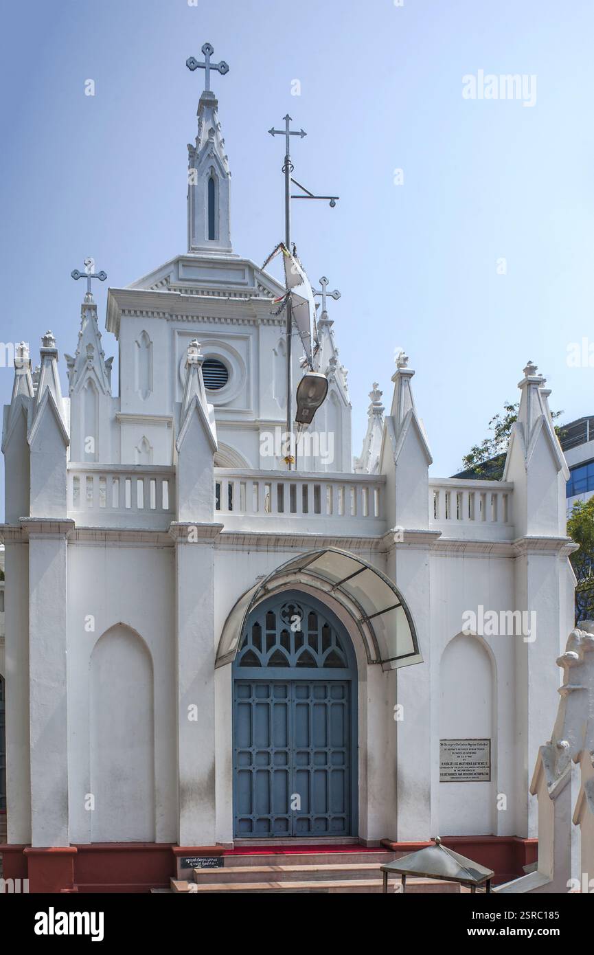 St George orthodox Syrian cathedral, palayam, kerala, India, Asia Stock ...