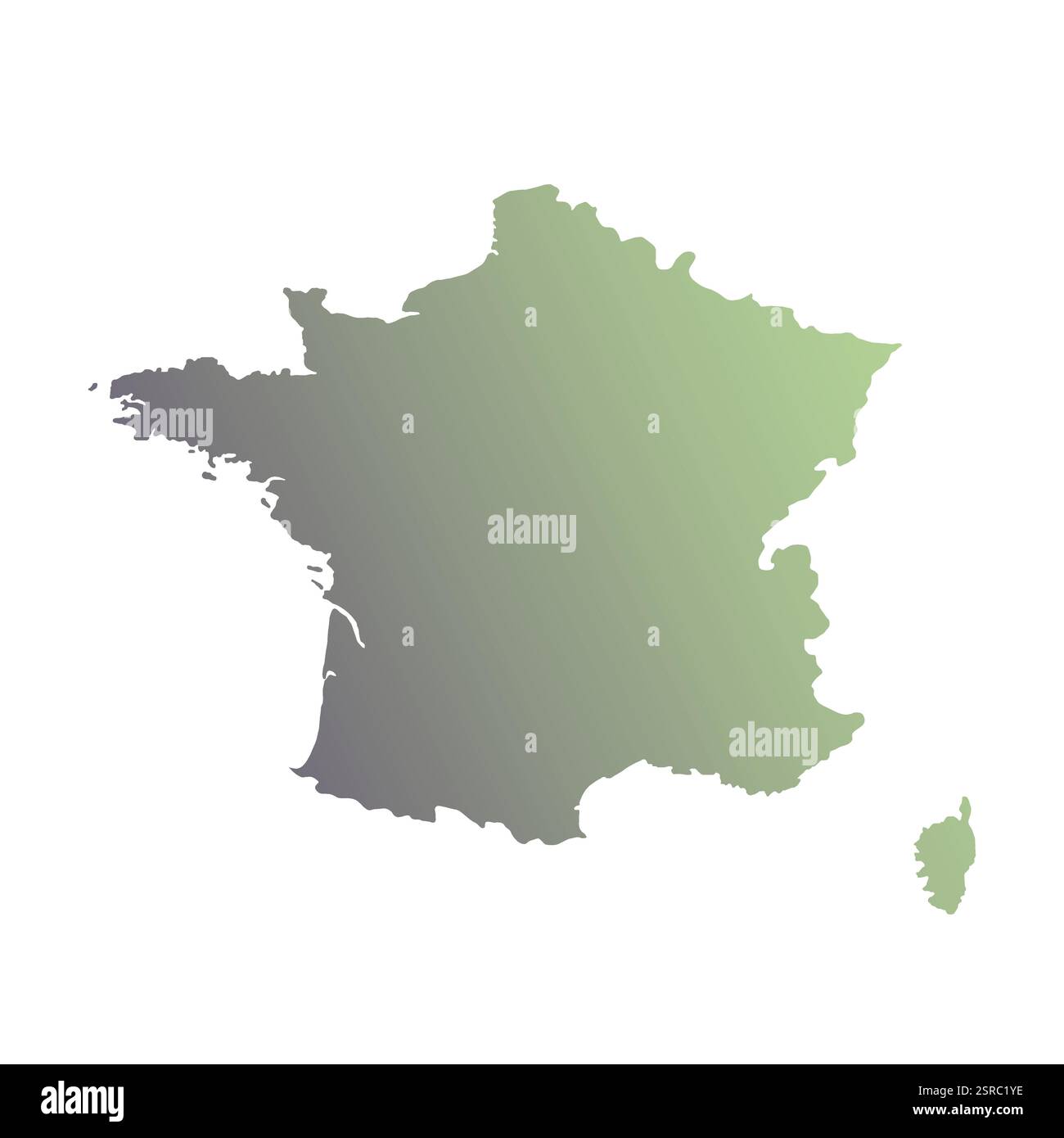 Map of France, sign silhouette. World Map Globe. Vector Illustration ...