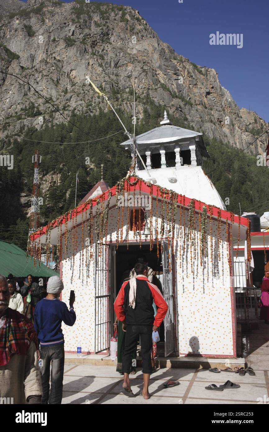 Ganga temple Gangotri Uttarakhand India Asia Stock Photo - Alamy