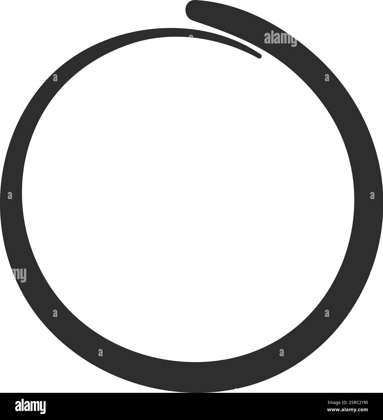 Simple yet effective loading symbol featuring a circular design, representing ongoing operation ...