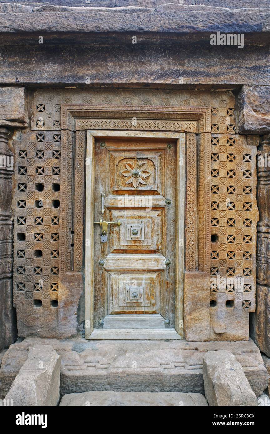 Door of Bhutnath temple, Badami fort, Badami, Karnataka, India Heritage ...