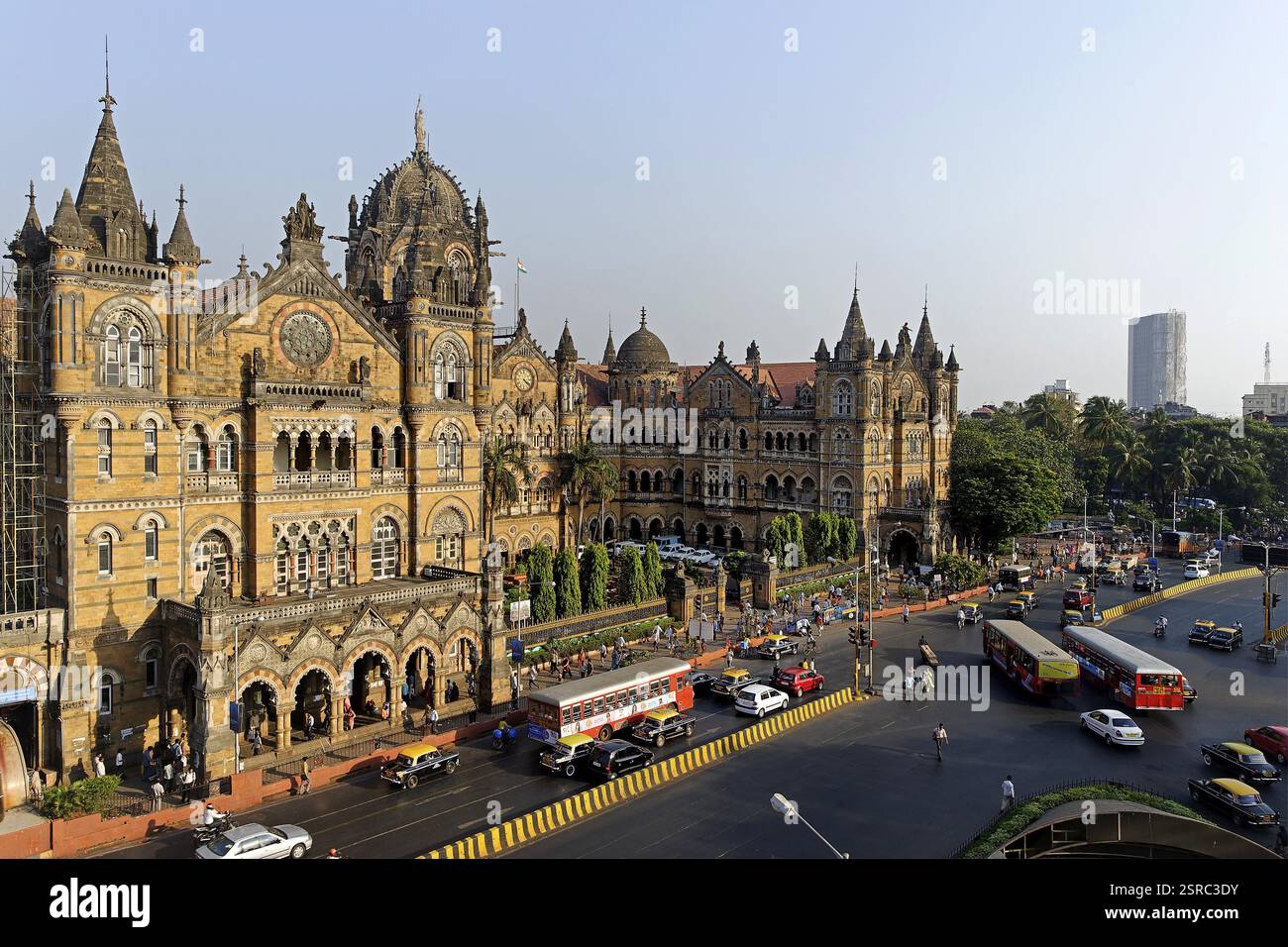 Victoria Terminus VT now Chhatrapati Shivaji Terminus CST railway ...