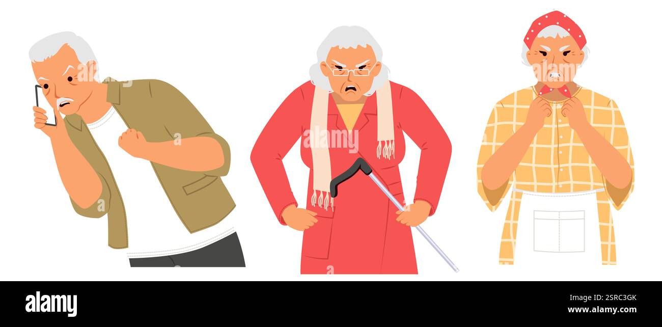 Third cane Stock Vector Images - Alamy