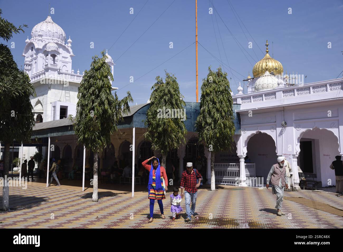 Gurudwara Shri Dukh Nivaran Sahib, Patiala, Punjab, India, Asia Stock Photo - Alamy