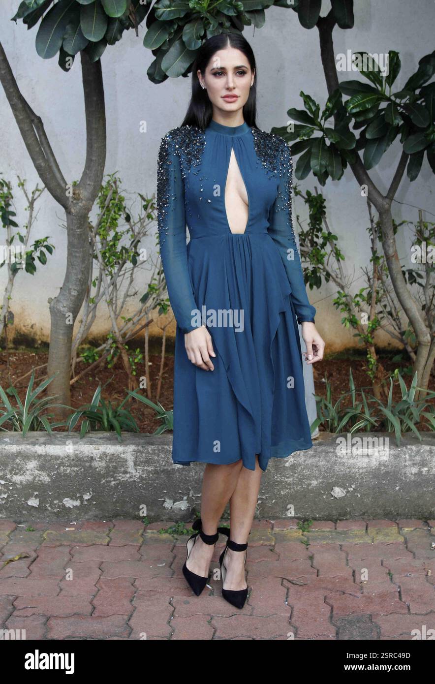 Bollywood actor Nargis Fakhri during the promotion of film Banjo on the ...