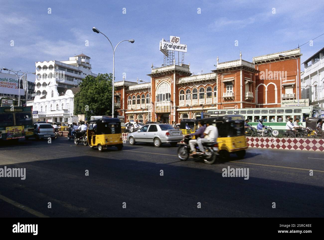 Building in Anna salai, Mount Road, Madras Chennai, Tamil Nadu, India ...