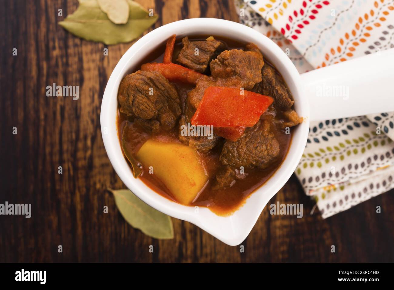 Beef stew with tomatoes hi-res stock photography and images - Alamy