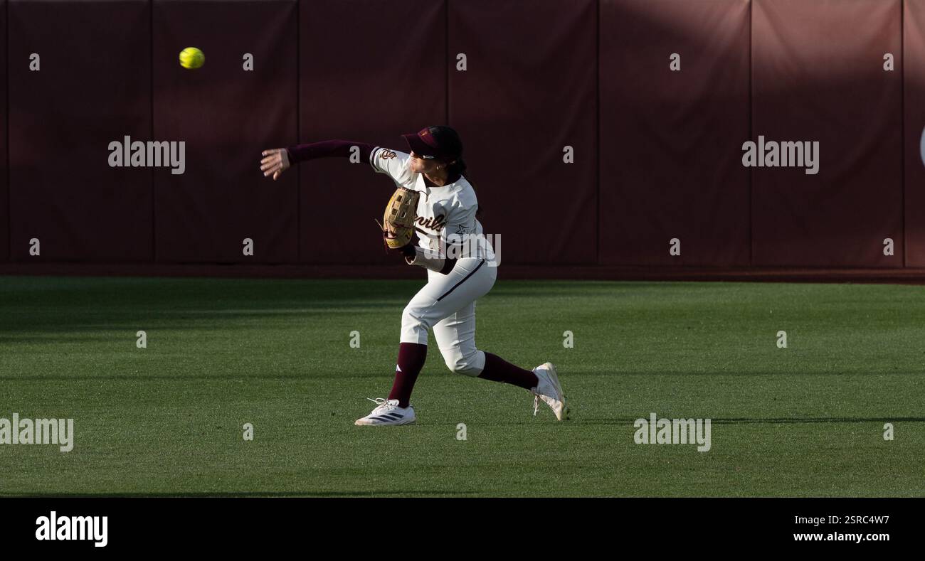 Tempe, Arizona, USA. 15th Feb, 2025. TANYA WINDLE Arizona State ...