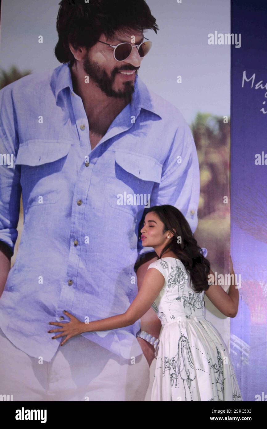 Bollywood actor Alia Bhatt during the press conference of Singapore ...