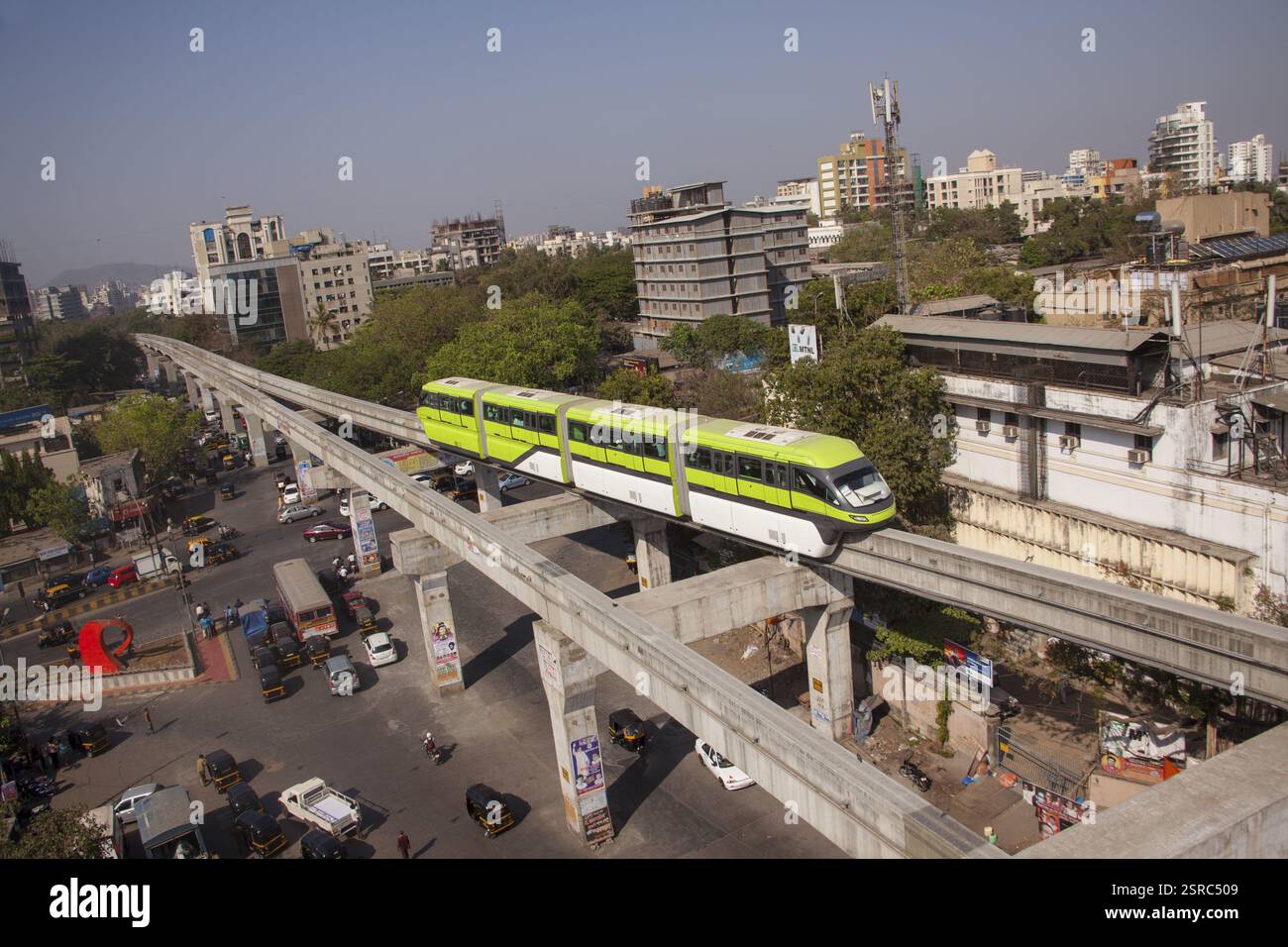 Monorail, Chembur, Mumbai, Maharashtra, India, Asia Stock Photo - Alamy