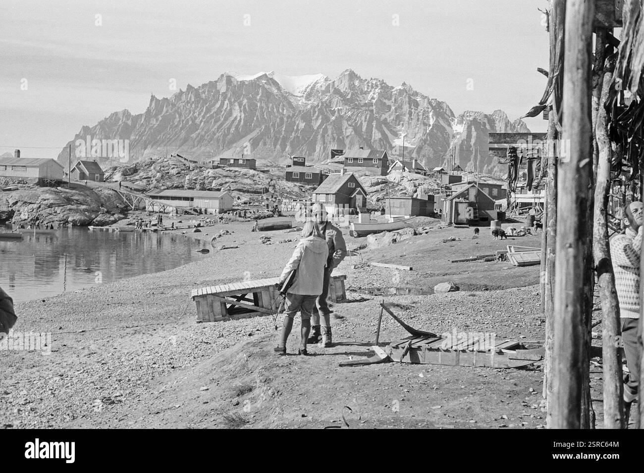 Strand und berge Black and White Stock Photos & Images - Alamy