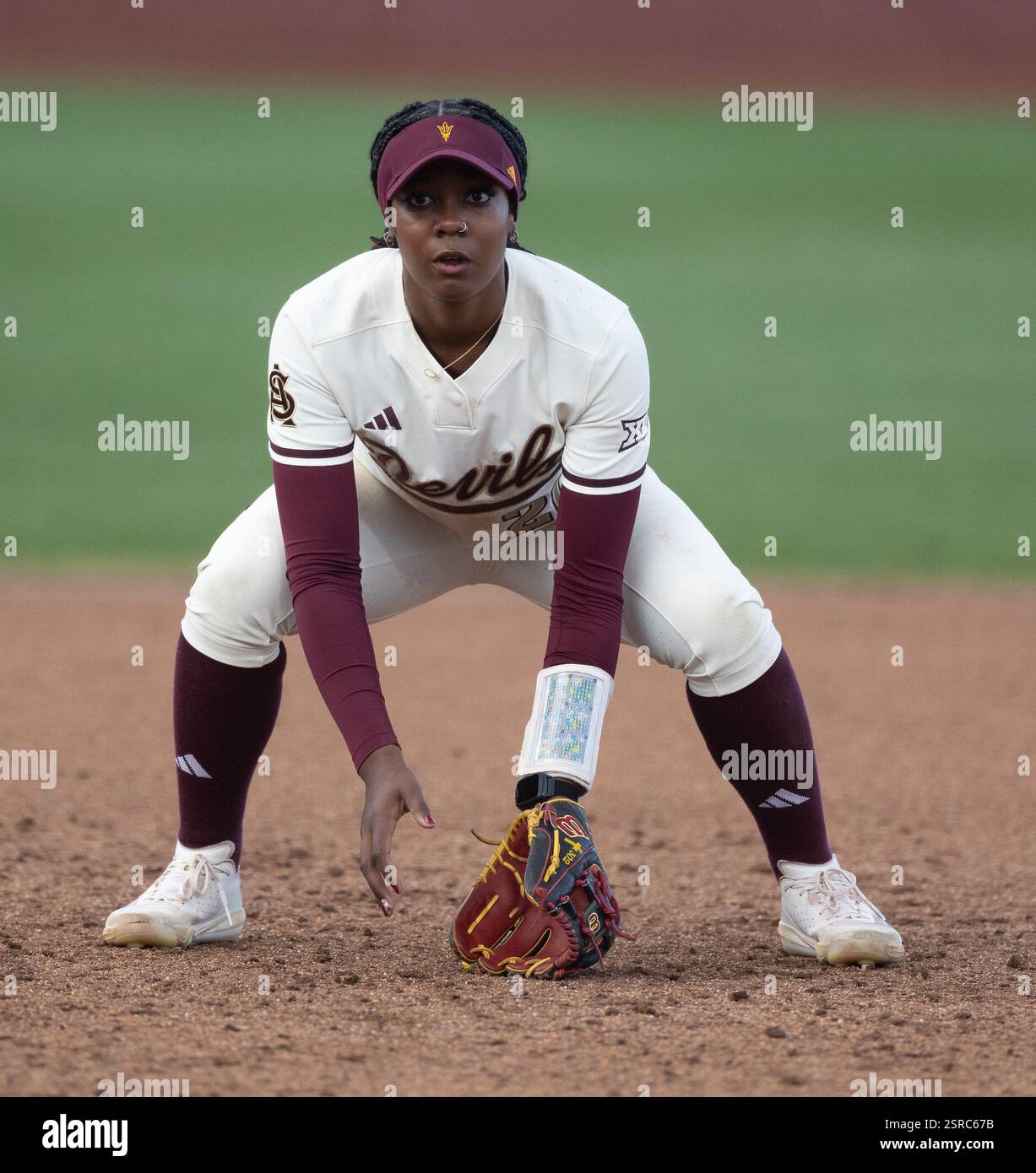 Tempe, Arizona, USA. 15th Feb, 2025. TAKYLA DAVIS Arizona State ...