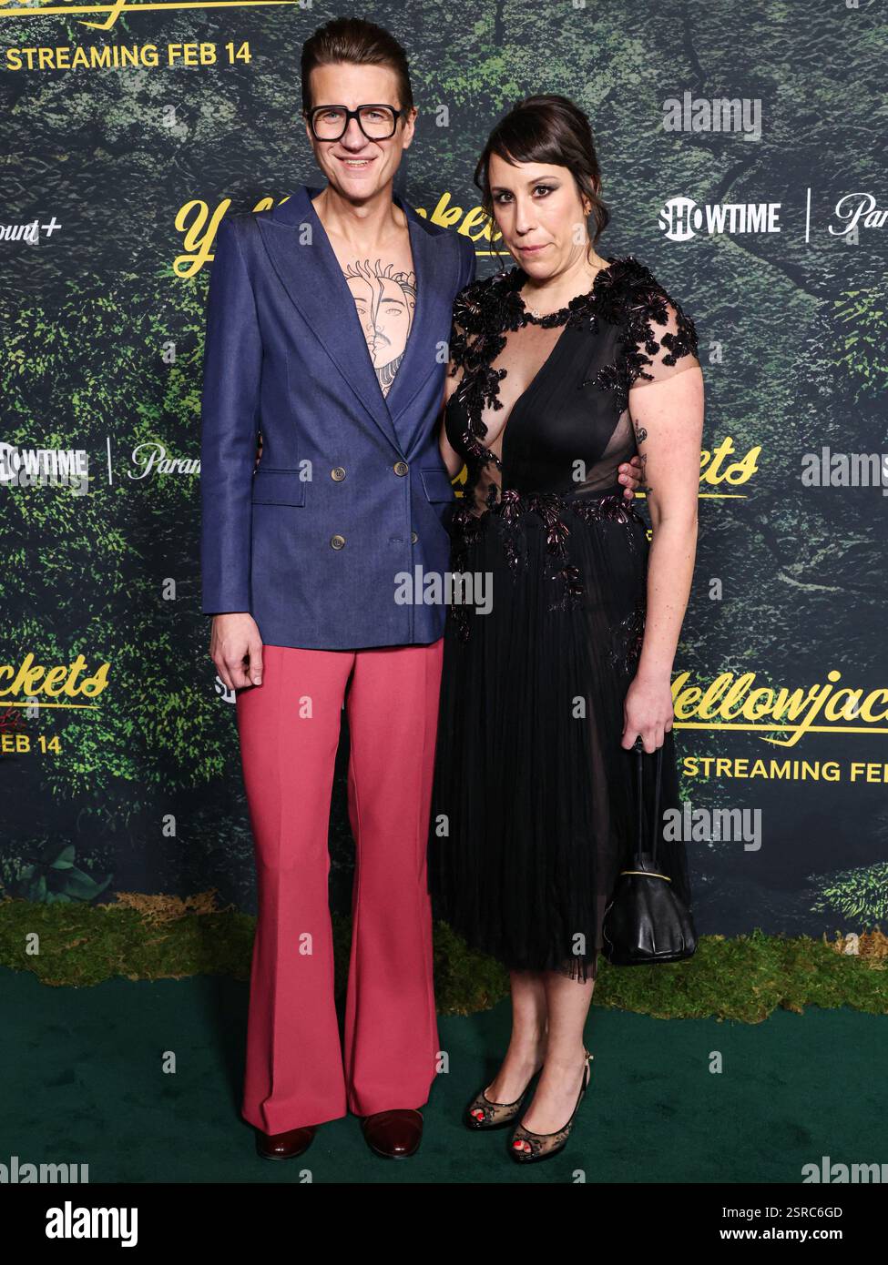LOS ANGELES, CALIFORNIA, USA - FEBRUARY 13: Bart Nickerson and Ashley ...