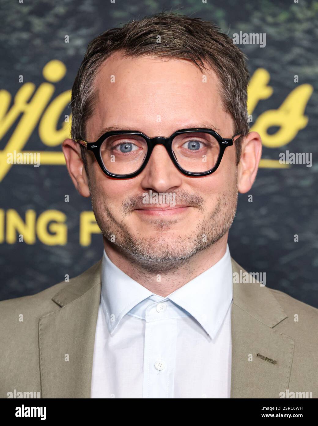 LOS ANGELES, CALIFORNIA, USA - FEBRUARY 13: Elijah Wood arrives at the ...