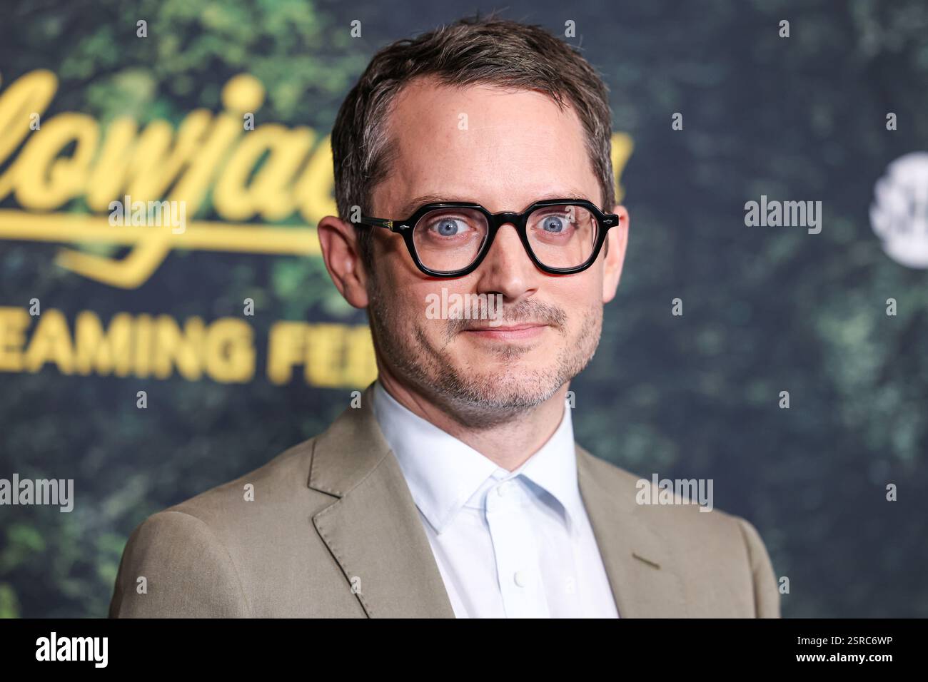LOS ANGELES, CALIFORNIA, USA - FEBRUARY 13: Elijah Wood arrives at the ...