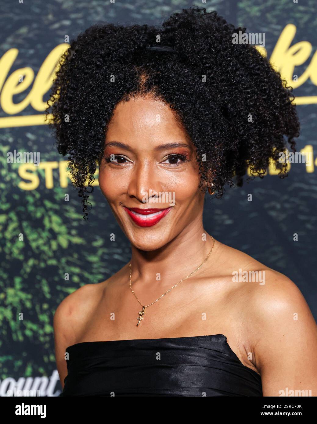 LOS ANGELES, CALIFORNIA, USA - FEBRUARY 13: Noree Victoria arrives at ...