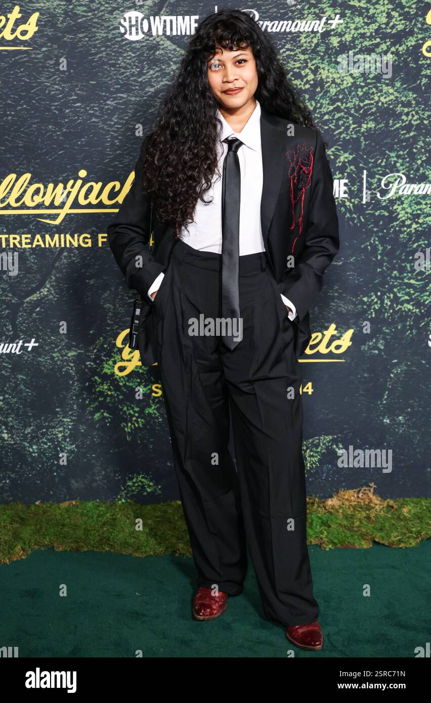 LOS ANGELES, CALIFORNIA, USA - FEBRUARY 13: Nuha Jes Izman arrives at the Global Premiere Of ...