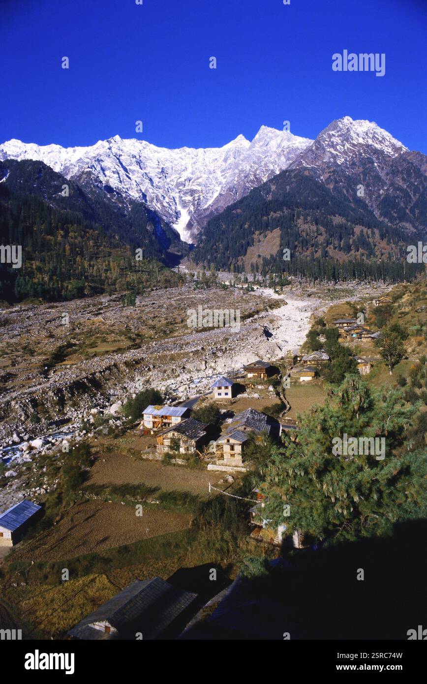 Landscape, Manali, Kullu Valley, Himachal Pradesh, India, Asia Stock ...