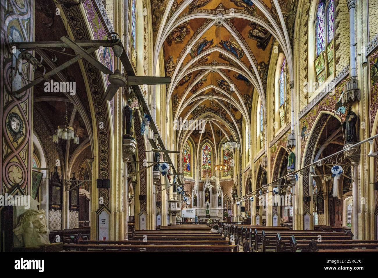 Holy Name cathedral, Colaba, Mumbai, Maharashtra, India, Asia Stock ...
