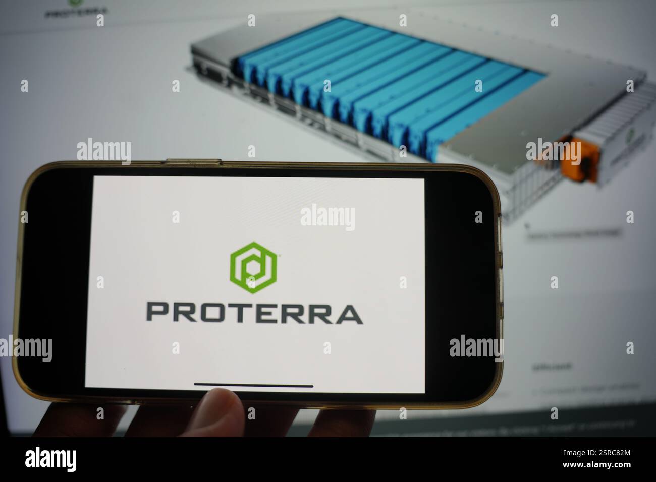 Roosendaal, The Netherlands - February 15, 2025: A mobile phone ...