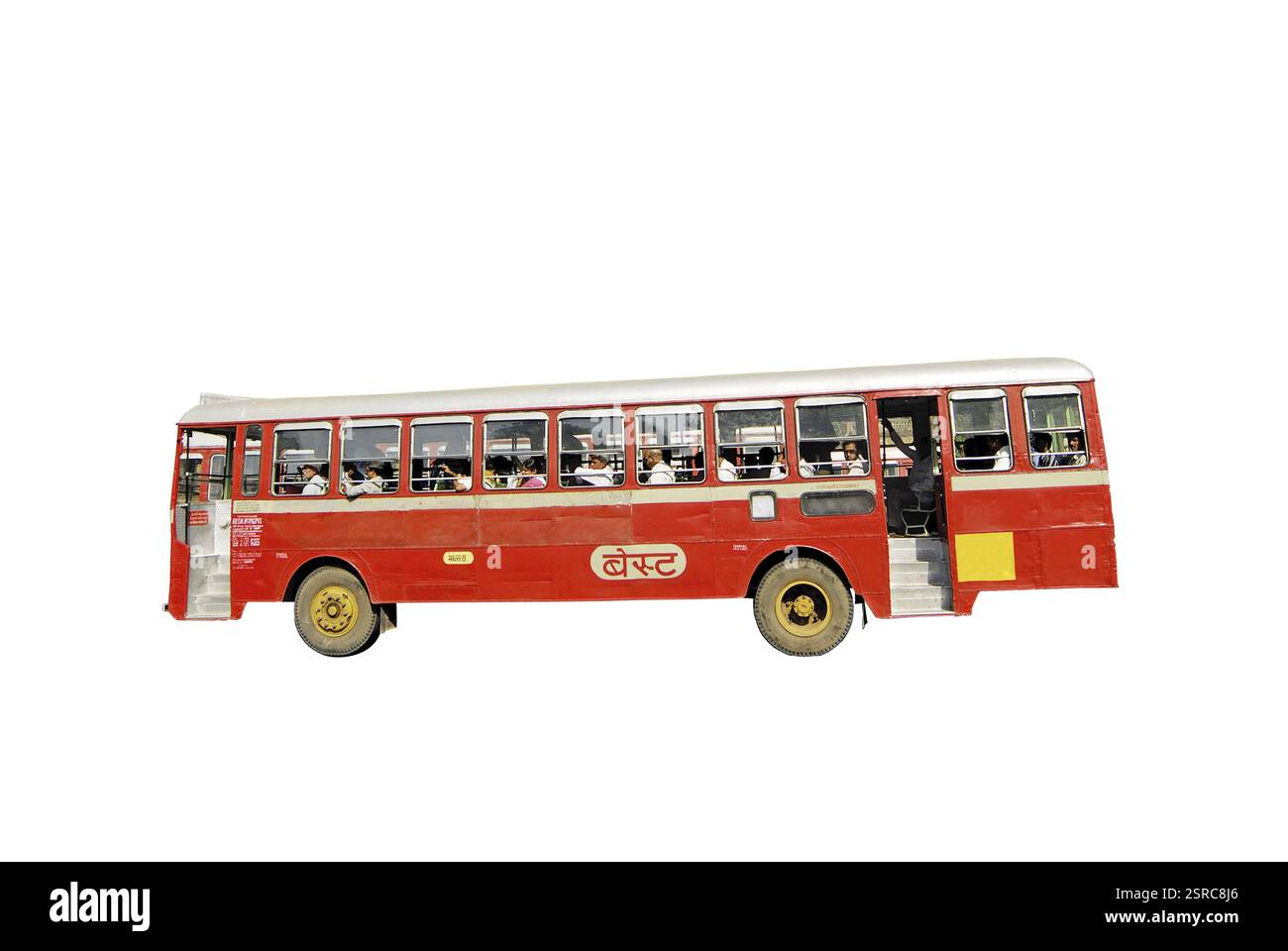 BEST bus on white background Stock Photo - Alamy