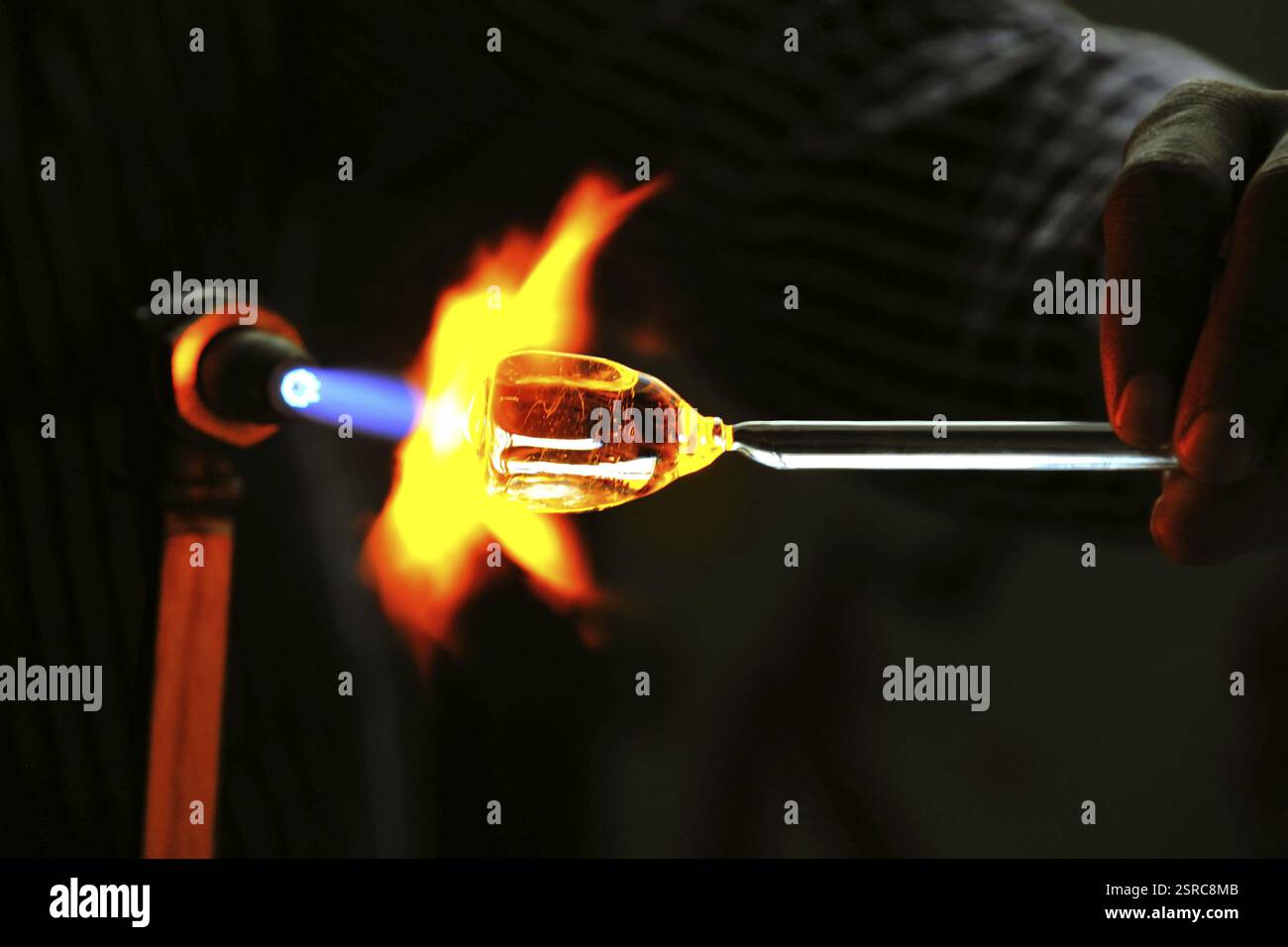 Glass Handicraft Surat Gujarat India Asia Dec 2010 Stock Photo - Alamy