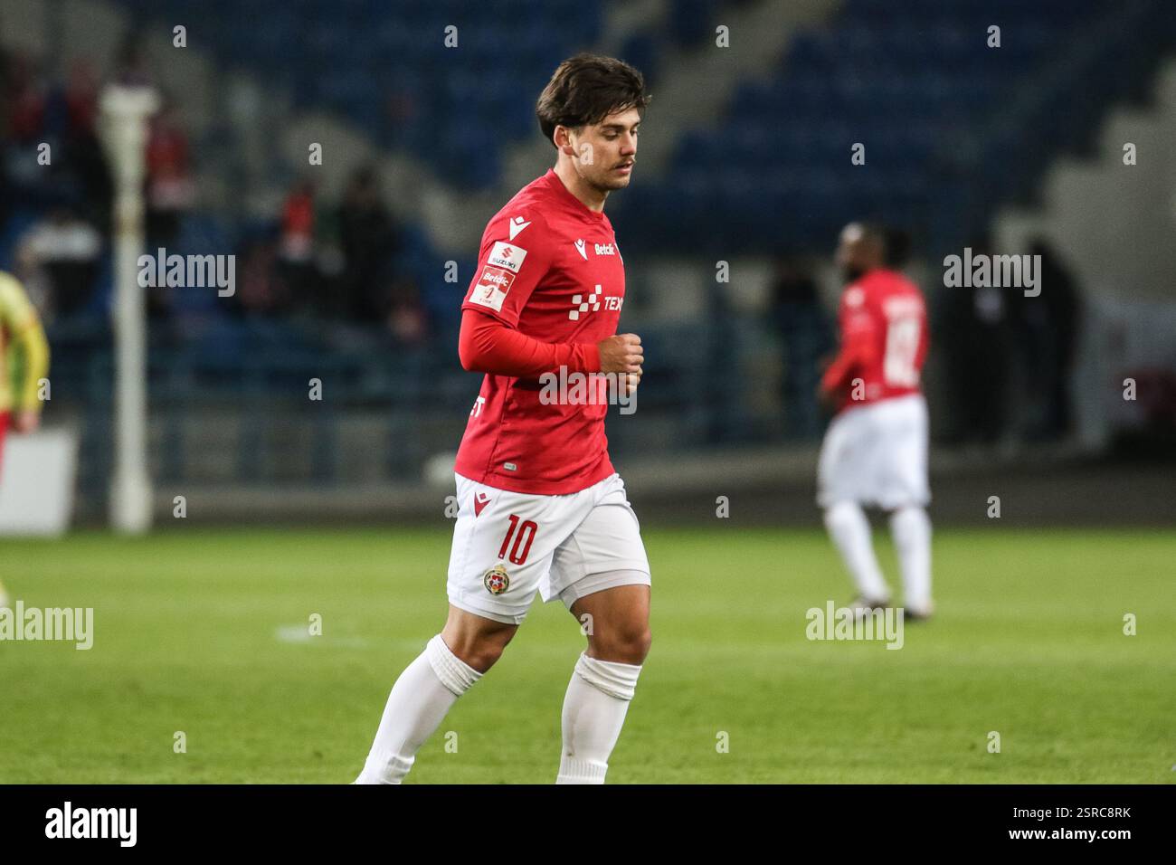 Krakow, Poland. 15th Feb, 2025. football 2024 2025 Betclic 1 Liga Wisla ...
