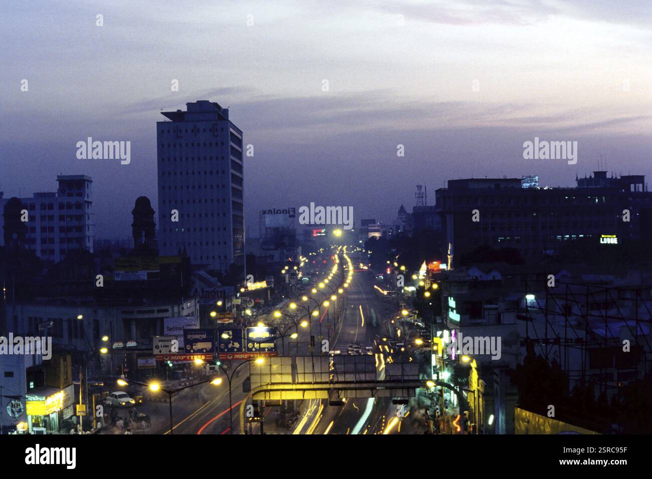 Anna Salai, Mount Road, Madras Chennai, Tamil Nadu, India, Asia Stock ...