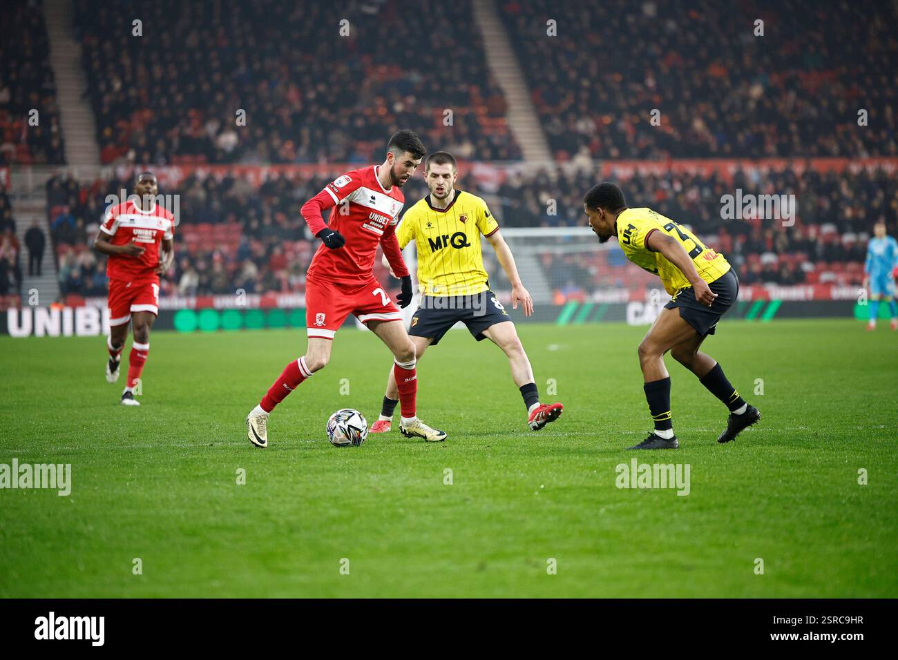 Riverside Stadium, Middlesbrough, UK. 15th Feb, 2025. EFL Championship ...