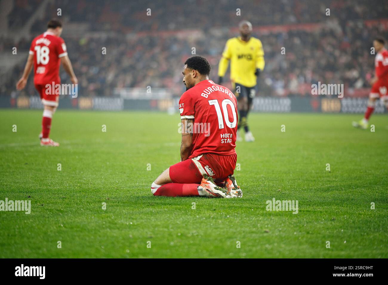 Riverside Stadium, Middlesbrough, UK. 15th Feb, 2025. EFL Championship ...