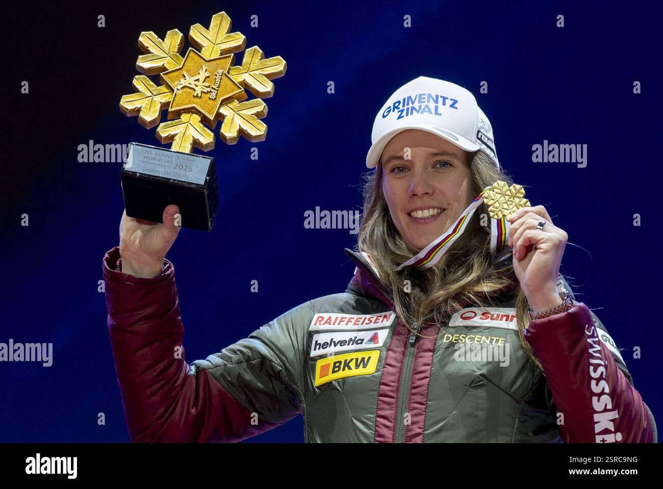 Saalbach, Austria. 15th Feb, 2025. SAALBACH, AUSTRIA - FEBRUARY 15 ...
