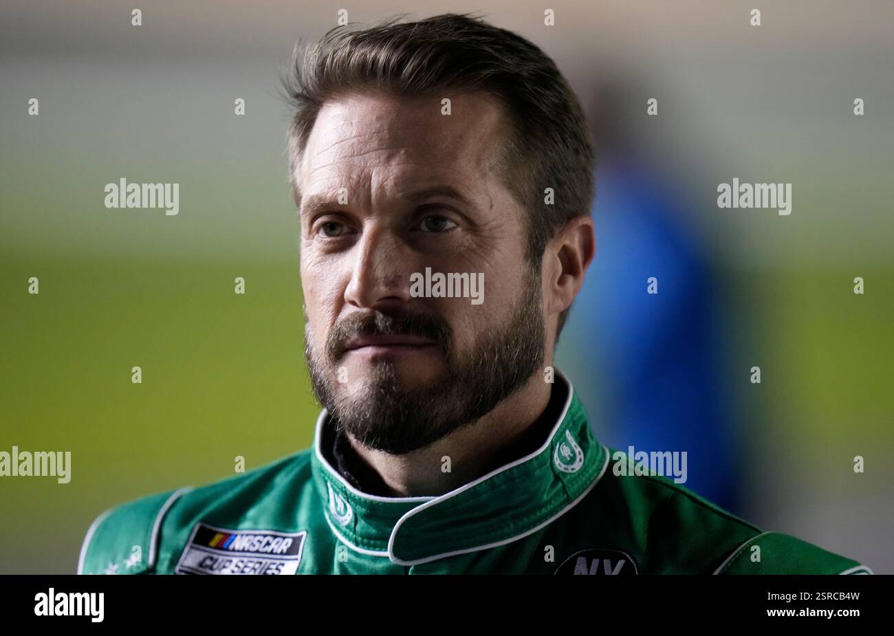 JJ Yeley during qualifying for the NASCAR Daytona 500 auto race ...