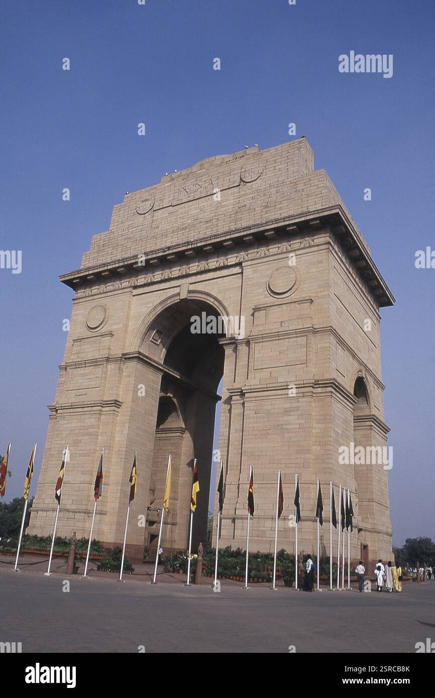 Structure of India Gate, New Delhi, India, Asia Stock Photo - Alamy