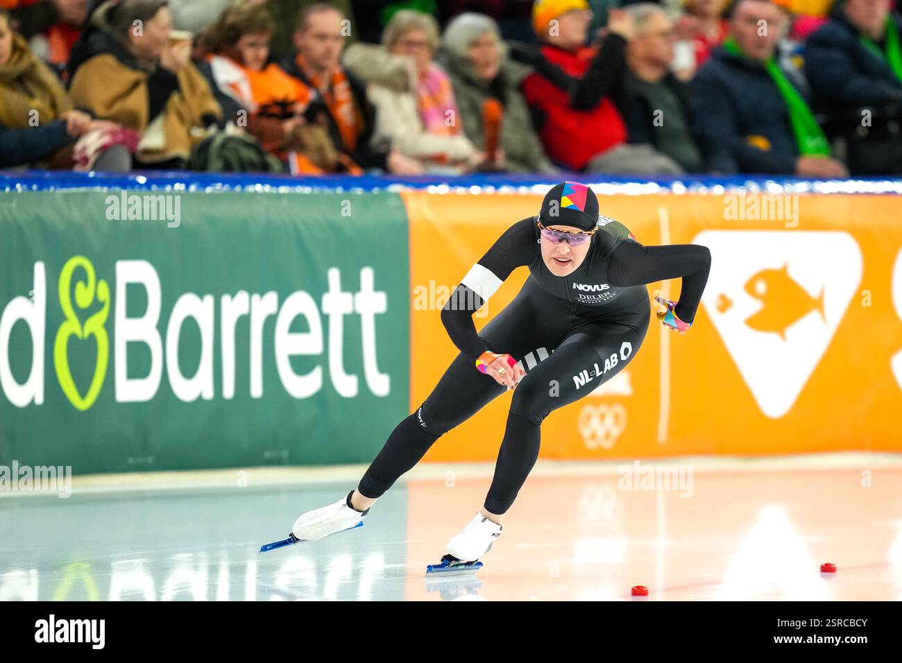 Heerenveen, Netherlands. 15th Feb, 2025. HEERENVEEN, NETHERLANDS ...