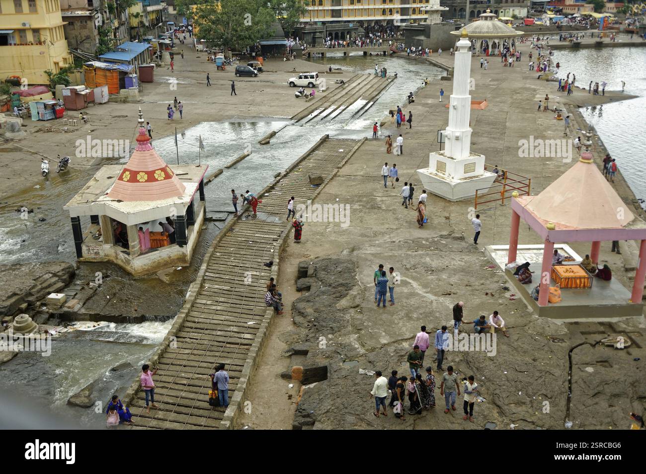 Godavari river ghat at nashik, Maharashtra, India, Asia Stock Photo - Alamy