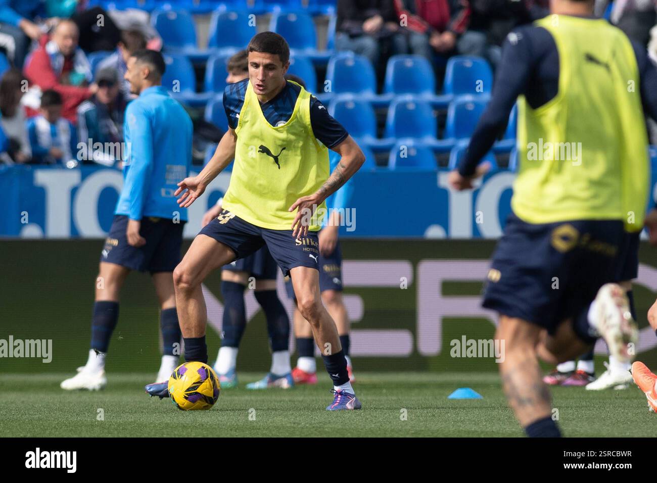 Spanish La Liga EA Sports soccer match Leganes vs Alaves at Butarque ...
