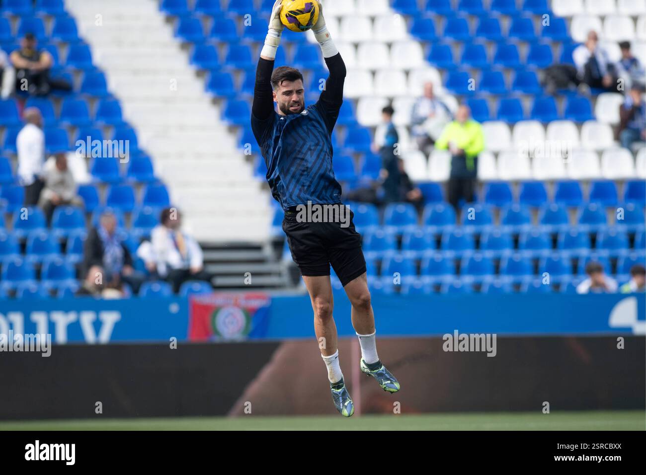 Spanish La Liga EA Sports soccer match Leganes vs Alaves at Butarque ...