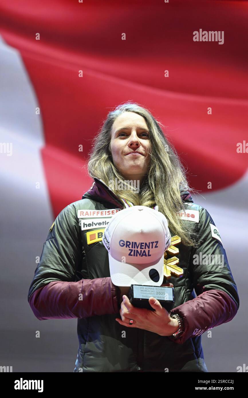 Saalbach, Austria. 15th Feb, 2025. SAALBACH-HINTERGLEMM, AUSTRIA ...