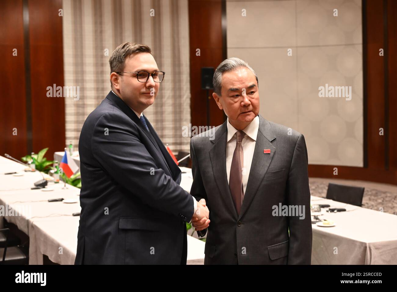Munich, Germany. 15th Feb, 2025. Czech Foreign Minister Jan Lipavsky ...