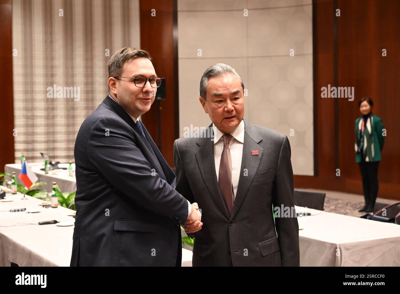 Munich, Germany. 15th Feb, 2025. Czech Foreign Minister Jan Lipavsky ...