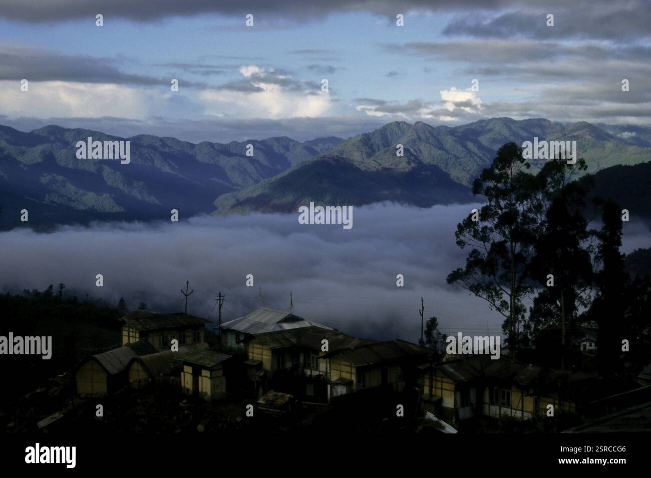 Mountains, bomdila, arunachal pradesh, india Stock Photo - Alamy