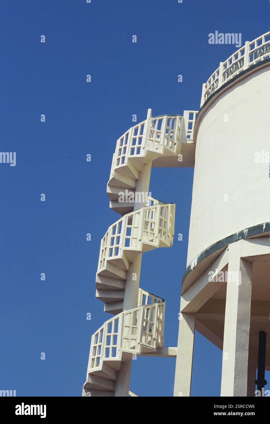 Concrete spiral staircase hi-res stock photography and images - Alamy